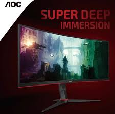MNAO-CU34G2X - AOC 34" Curved 3440 x 1440 21:9, 1ms, HDR, Ultra Fast ...