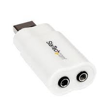 ICUSBAUDIO - USB to Stereo Audio Adapter Converter - USB stereo Adapter ...